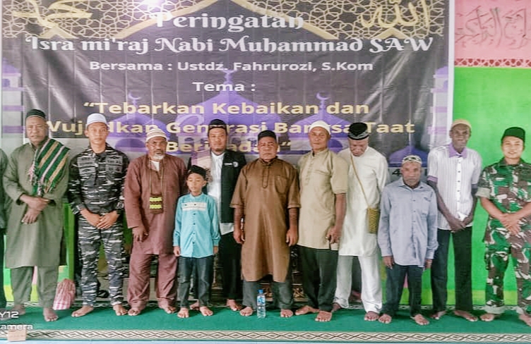 Isra’ Mi’raj Bersama Dai Pelosok Negeri di Distrik Babo, Teluk Bintuni ...